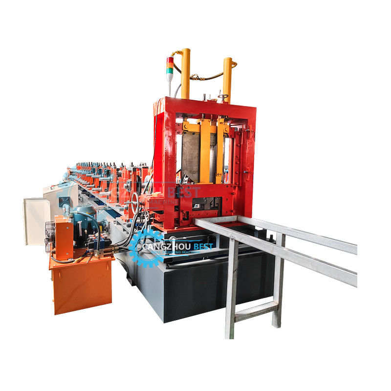 C Z Interchange Purlin CE Channel Roll Forming Machine Automatically ...