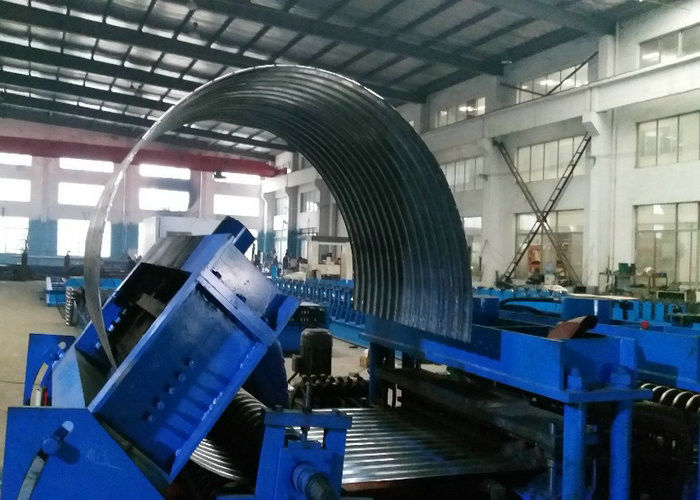 Tank Sheet Custom Roll Forming Machine Steel Silo Curving Corrugated
