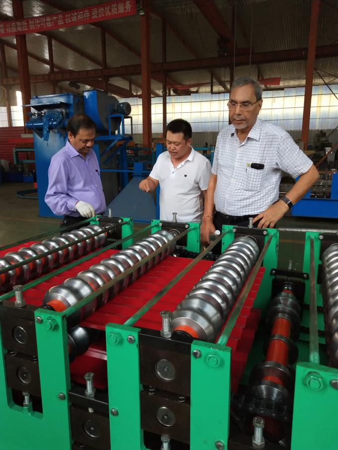 Kr18 Kr24 Portable Standing Seam Roll Forming Machine Roof Profile